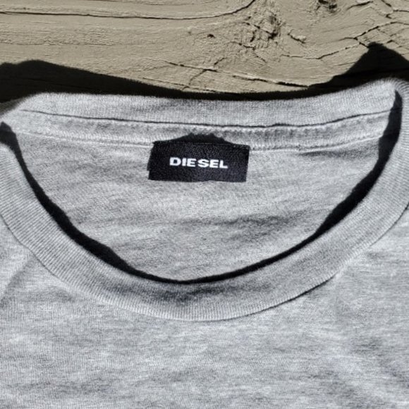 Diesel | Shirts | Diesel Denim Division Embroidered Tshirt | Poshmark